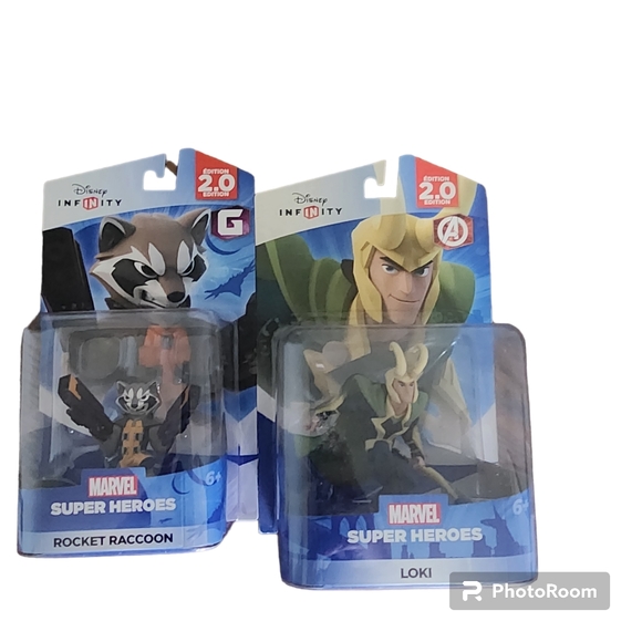 Disney | Toys | Disney Infinitiy 2 Loki And Rocket Raccoon | Poshmark